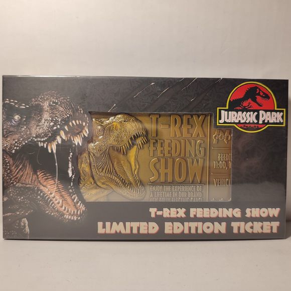 Universal | Art | Jurassic Park Trex Feeding Show Limited Edition ...